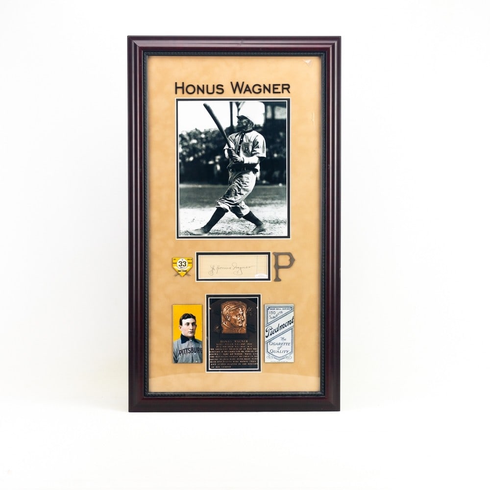 Honus Wagner Signature Auction