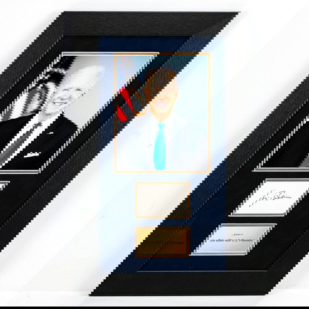 President Joe Biden Signature Auction