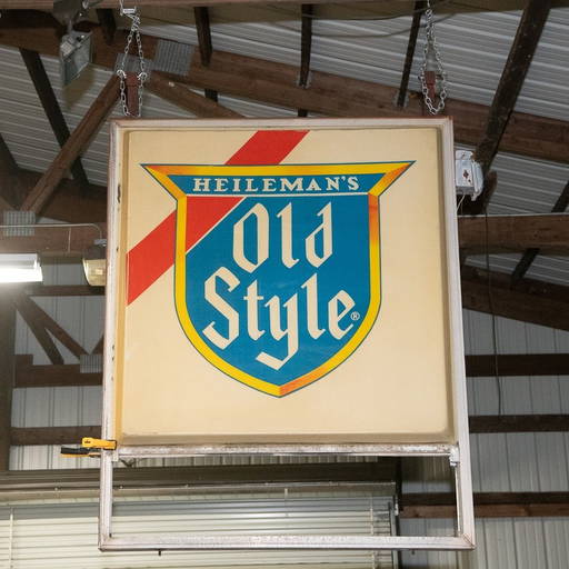 Large Outdoor Old Style Beer Sign