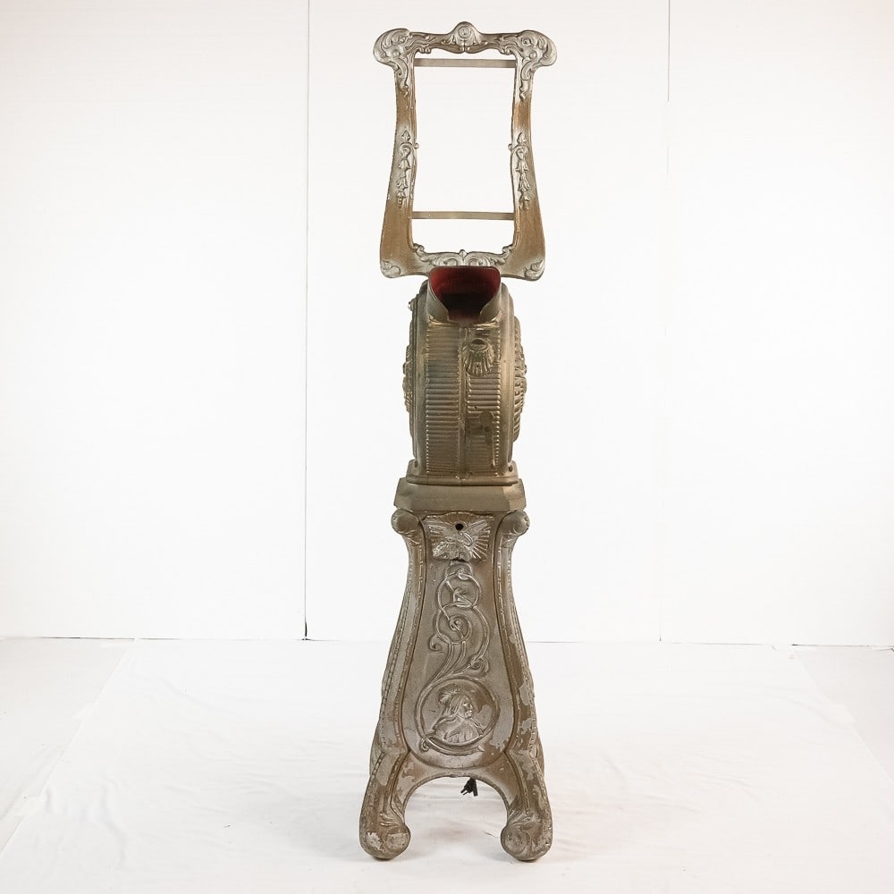 Coin Op Indian Mutoscope W/charlie Chaplin Reel Auction