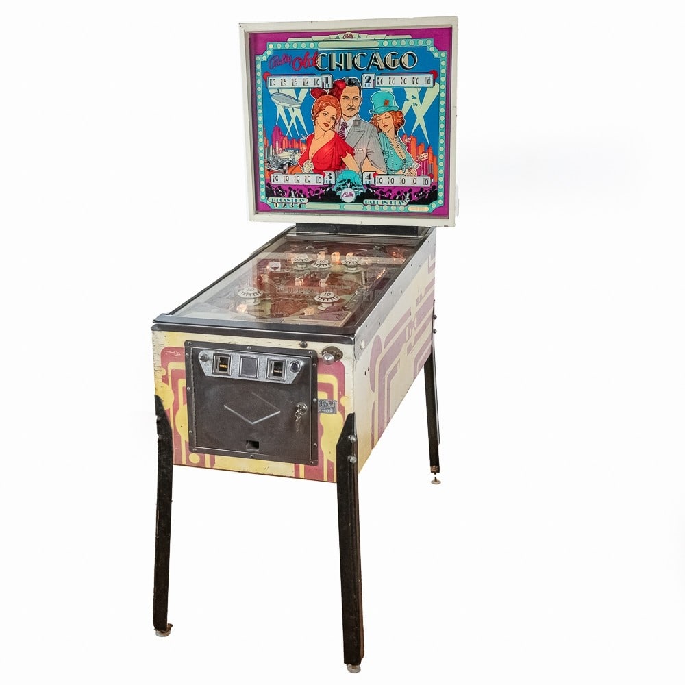 Bally "old Chicago" Pinball Machine Auction