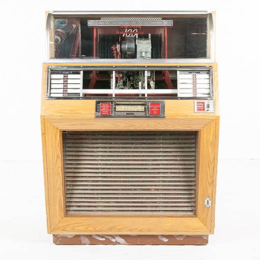Coin Op Seeburg 100a Juke Box Plays 33 1/2 Rpm