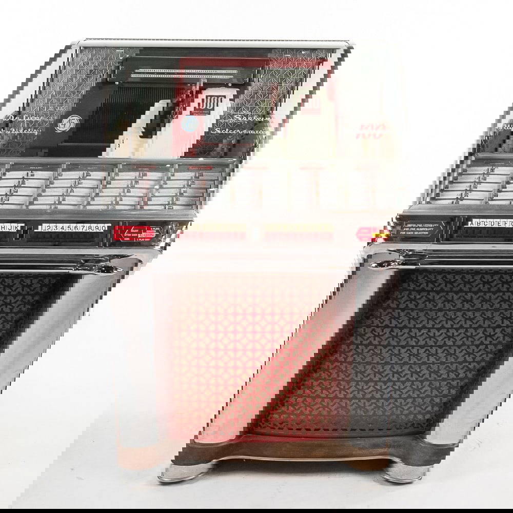 Coin Op Seeburg Model Hf100g Juke Box Auction