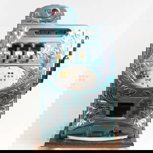 Coin Op Mills 25 Cent High Top Slot Machine Auction