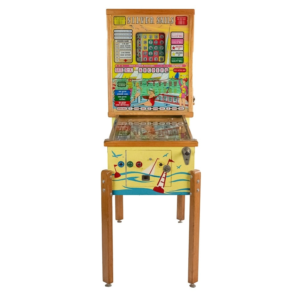 Silver Sails Pinball Machine Auction