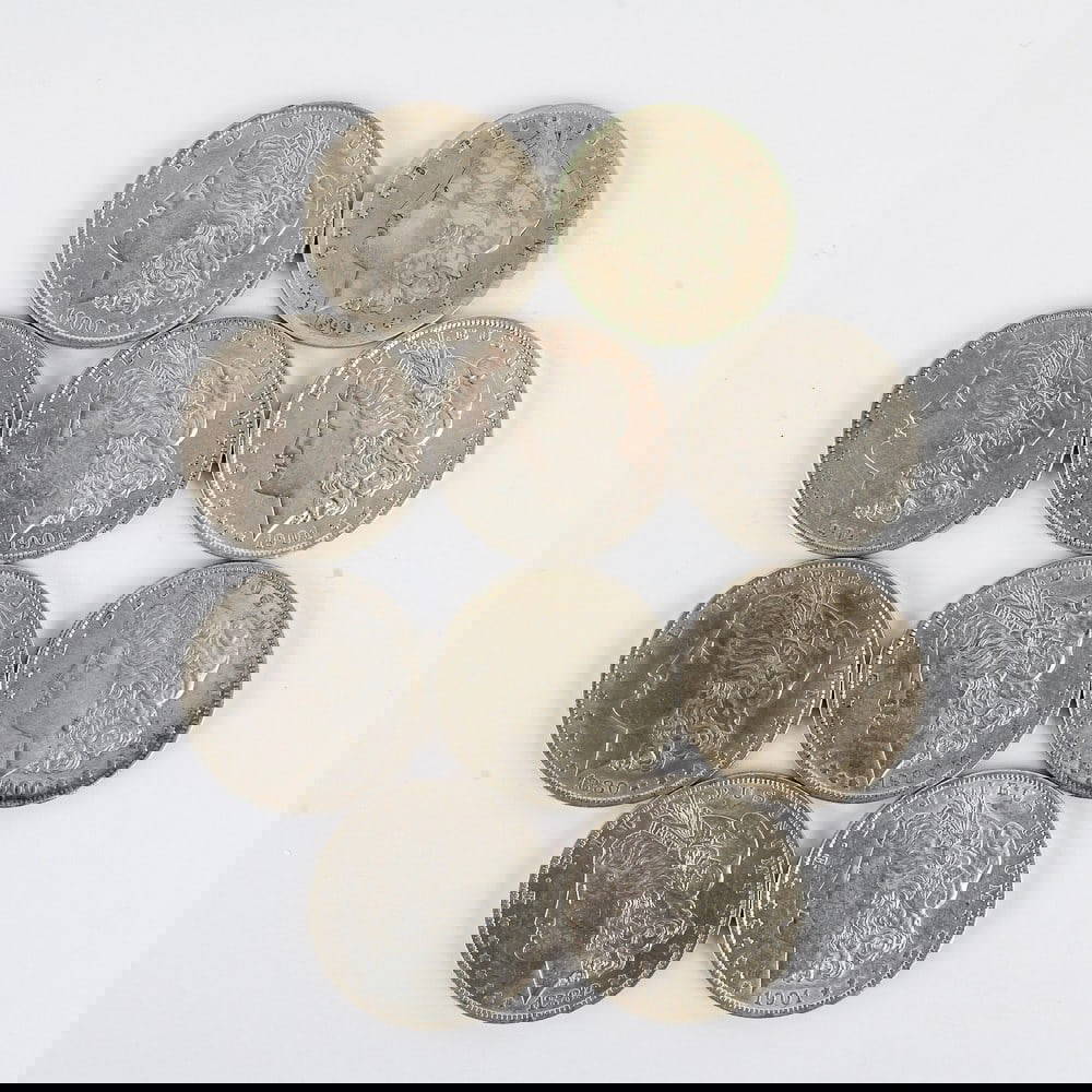 (10) Assorted Vg-vf Morgan Silver Dollars Auction