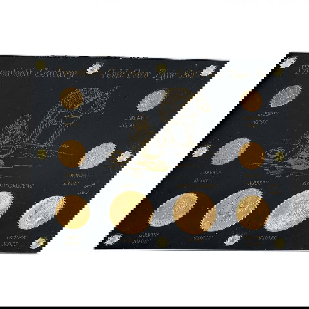 Twentieth Century (8) Gold Coin Type Set Auction