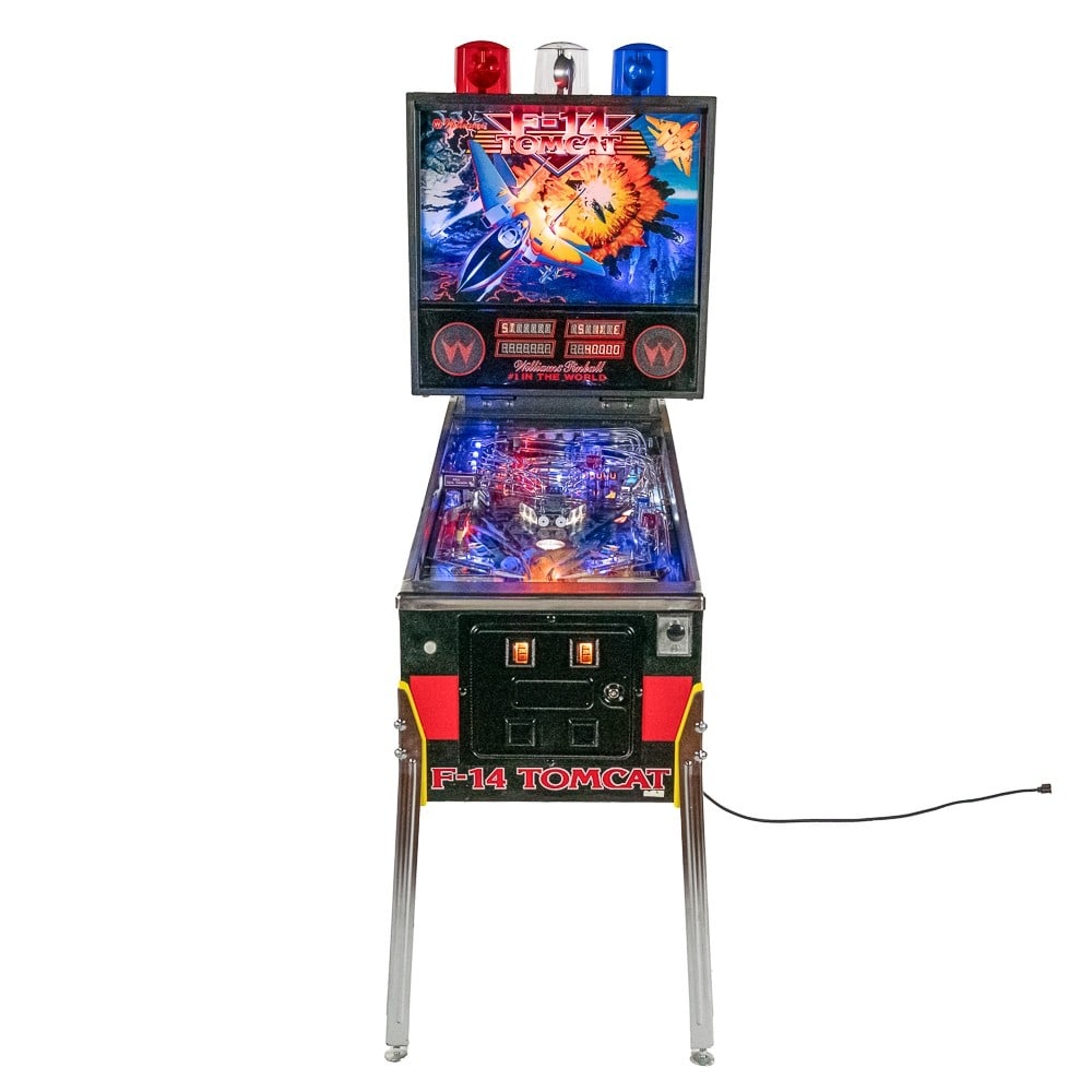 Williams F-14 Tomcat Pinball Auction