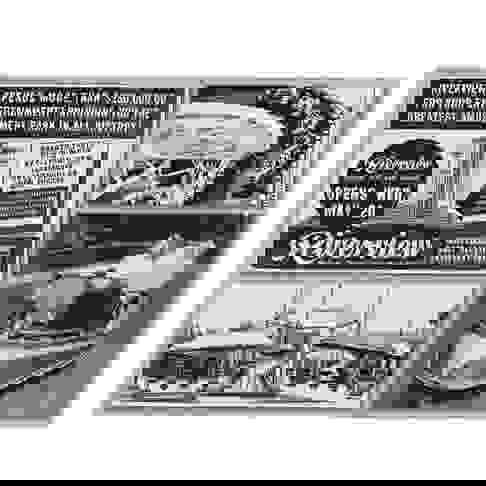 Riverview Greatest Amusement Park Billboard Sign Auction