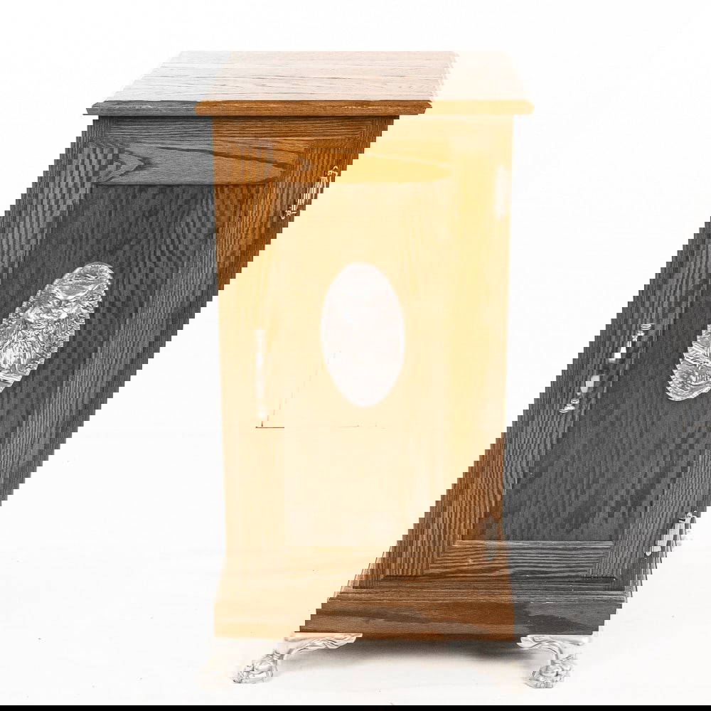 Oak Wood Slot Machine Stand Auction