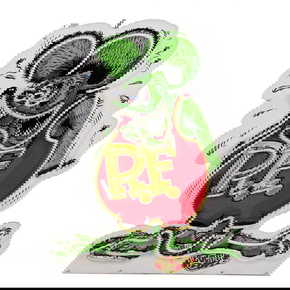 Large Rat Fink Neon Sign Auction