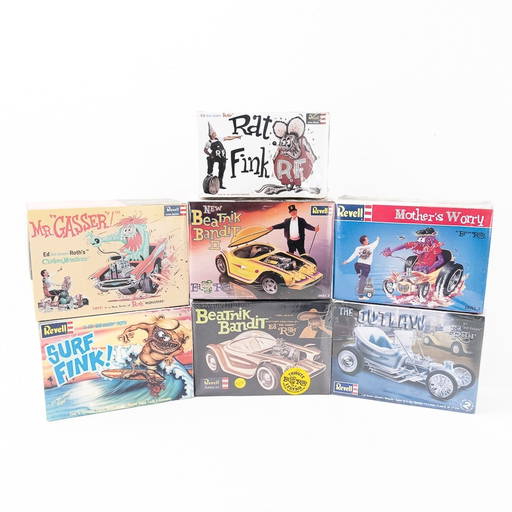 (7) Assorted Ed "big Daddy" Roth Models