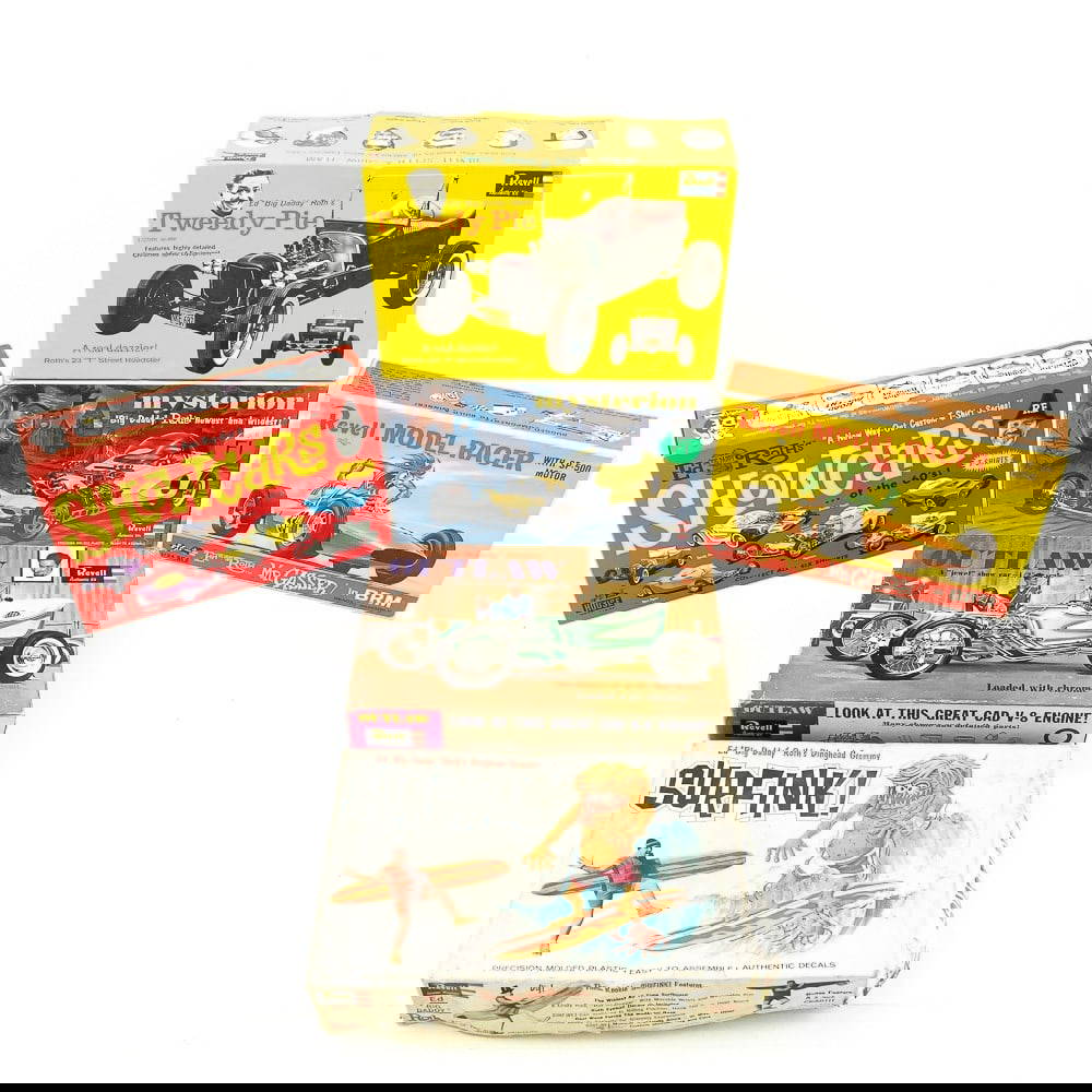 Collection Of (7) Ed "big Daddy" Roth Models Auction