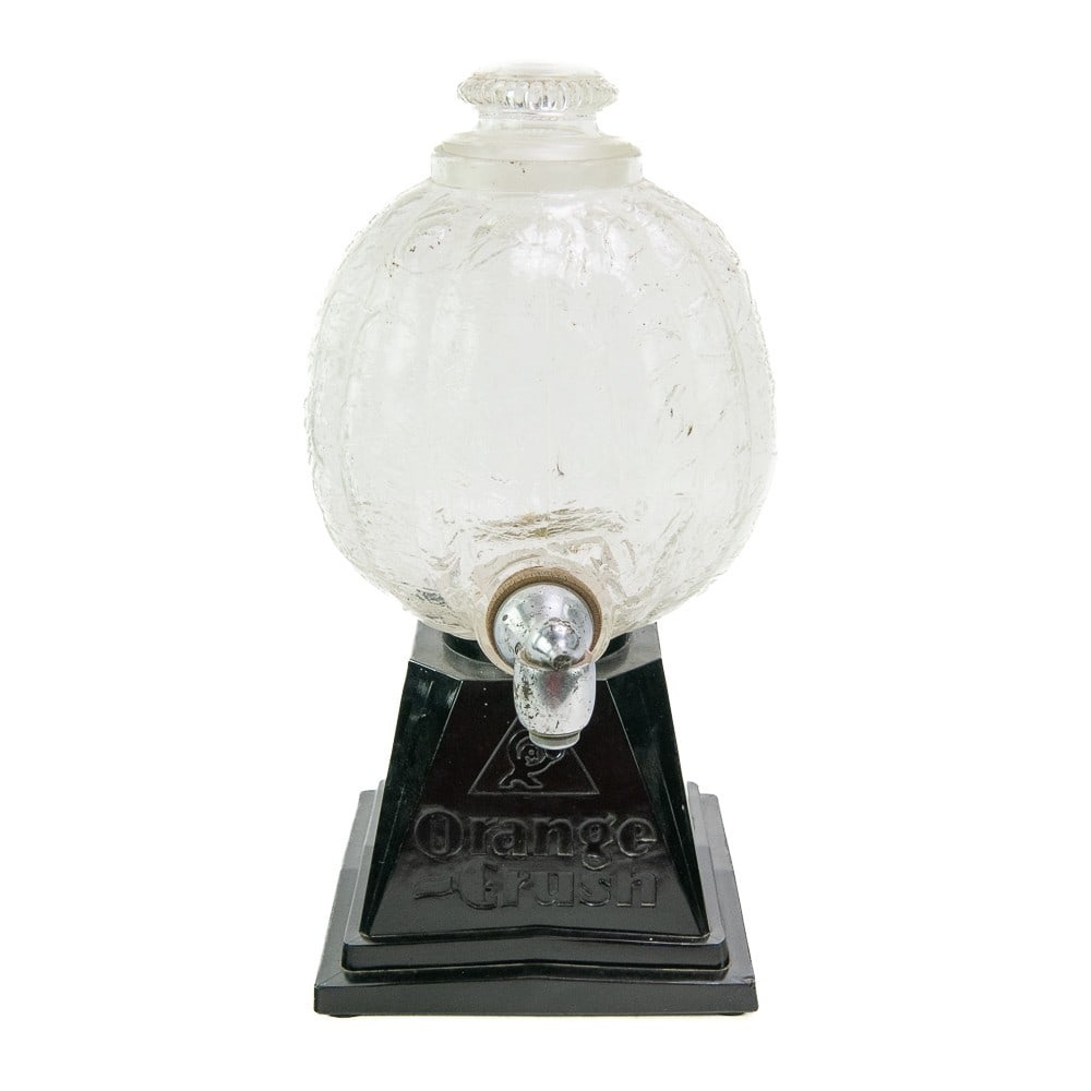Soda Fountain "orange Crush" Syrup Dispenser Auction