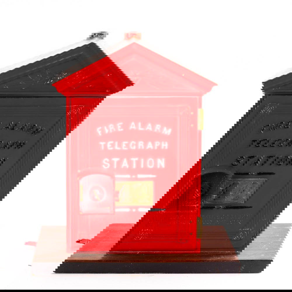 Cast Iron Gamewell Fire Alarm Telegraph Box Auction