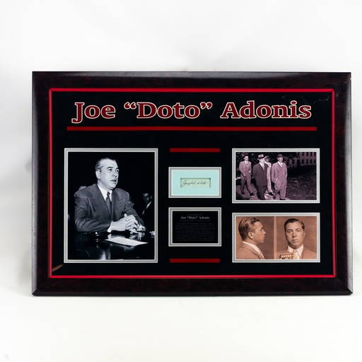 Joe "doto" Adonis Mobster & "cosa Nostra" Member