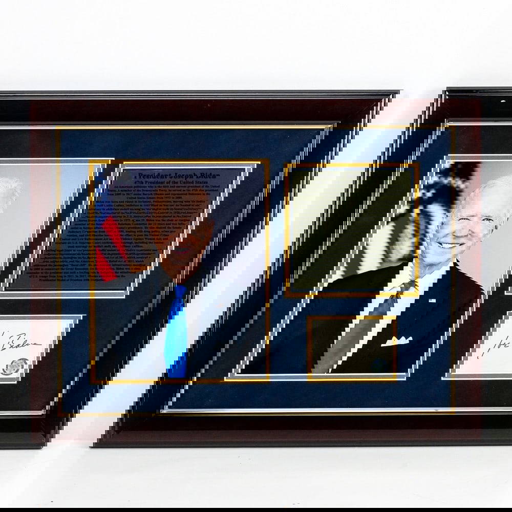 President Joe Biden Signature Auction