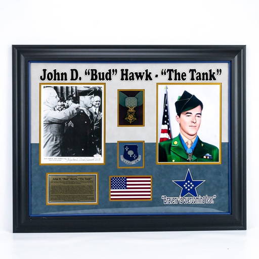 John D. Hawk Wwii Metal Of Honor Recipient