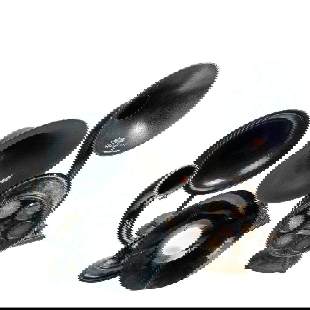 5 Antique Radio Speakers Auction