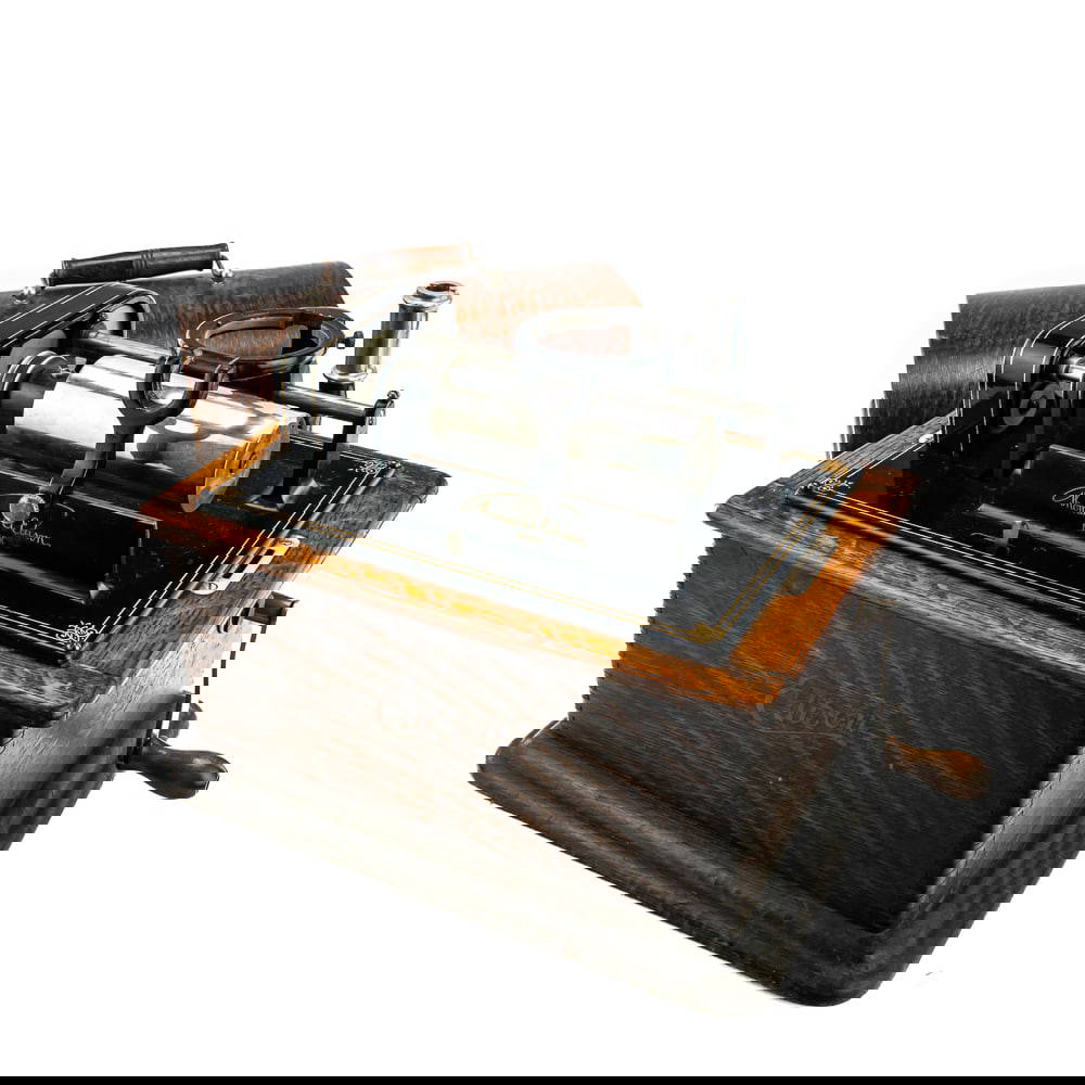 Edison Standard Model E Cylinder Phonograph Auction