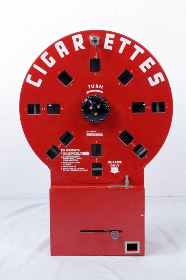 Coin-operated Cigarette Dispenser Machine Auction