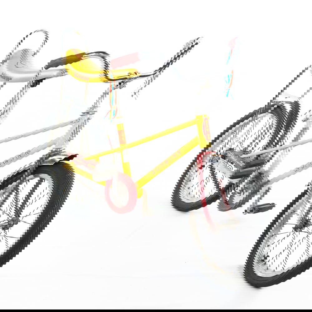 1978 Red & Yellow Schwinn Sting Ray Pixie Bicycle - Aug 17, 2024 | Donley Auctions In Il