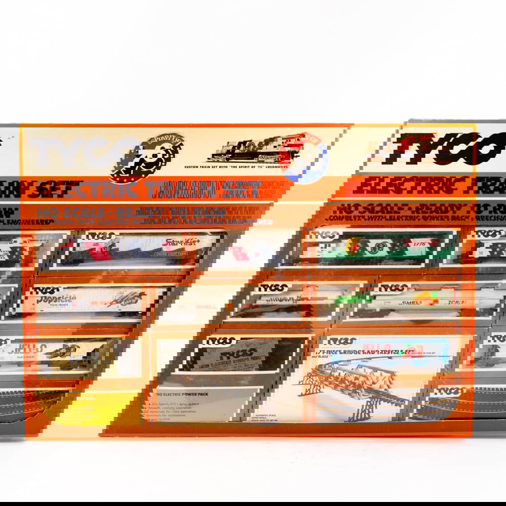 Tyco Spirit Of '76 Ho Electric Train Set W Box Auction