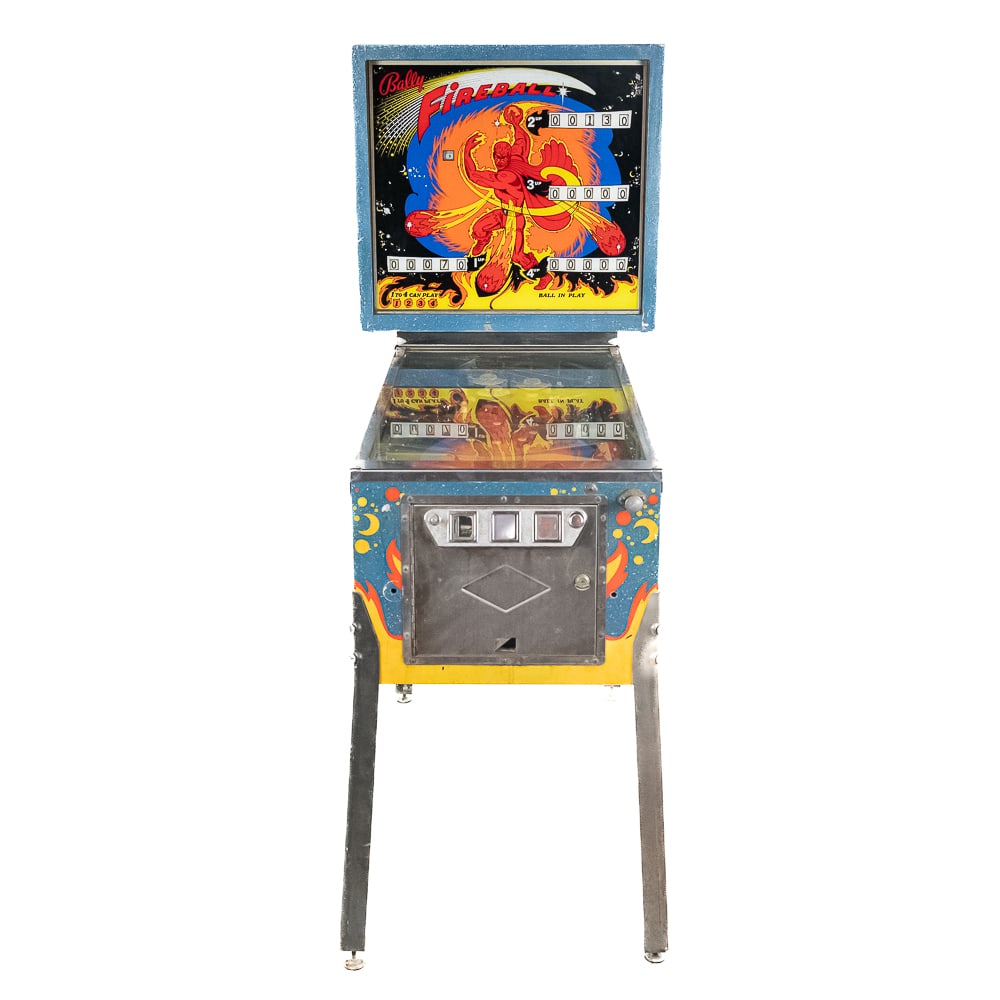 Bally Fireball Pinball Machine, Project