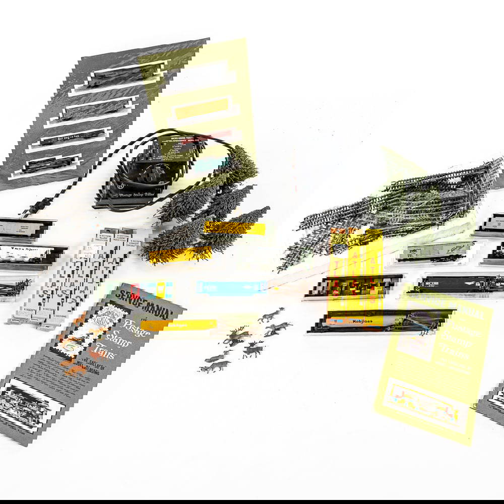 1960s Aurora Nabisco Postage Stamp Train Set Auction