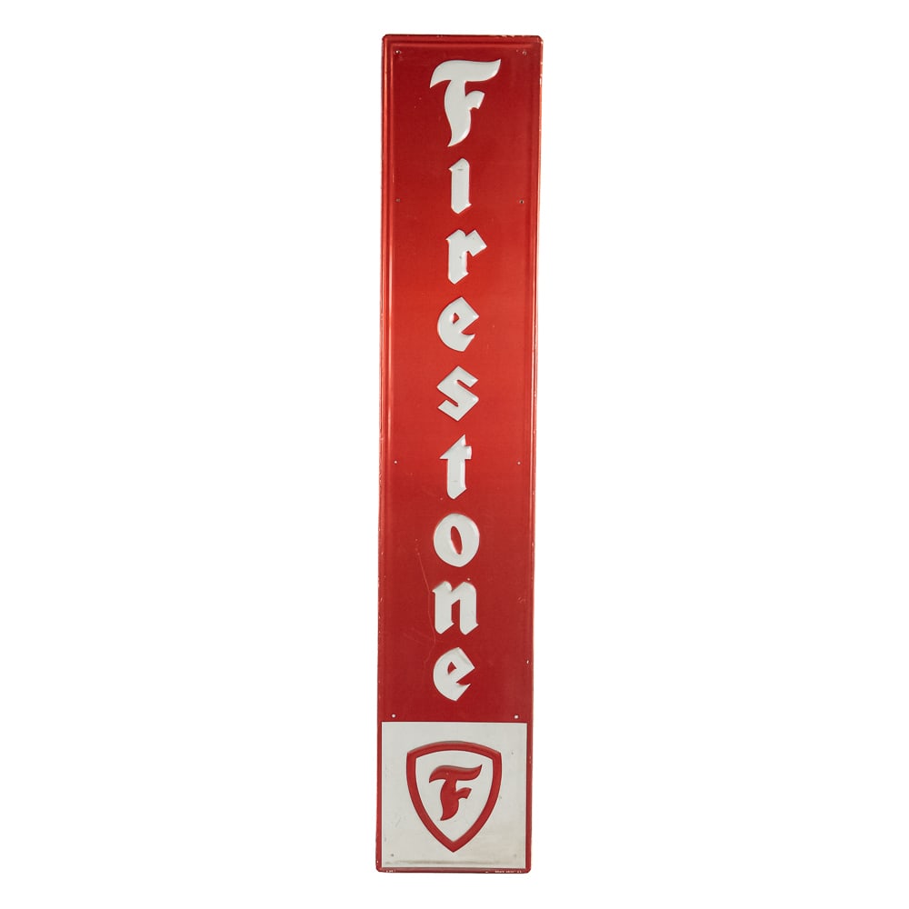 Firestone Vertical Etl Sign Auction