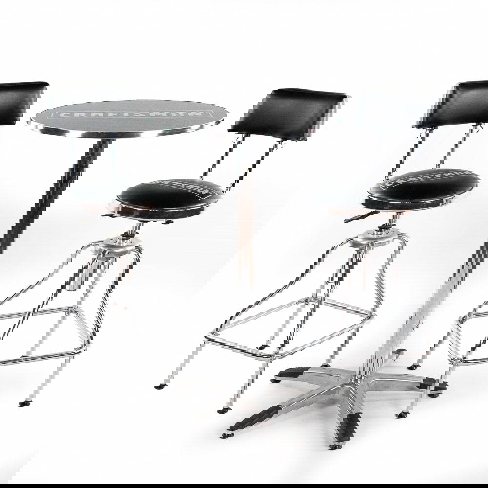 Craftsman Pub Table And Stools Auction