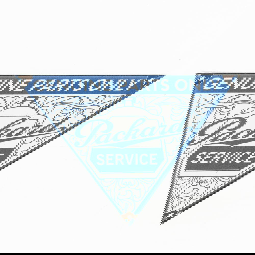 Packard Dealer Ssp Sign - Triangle Auction