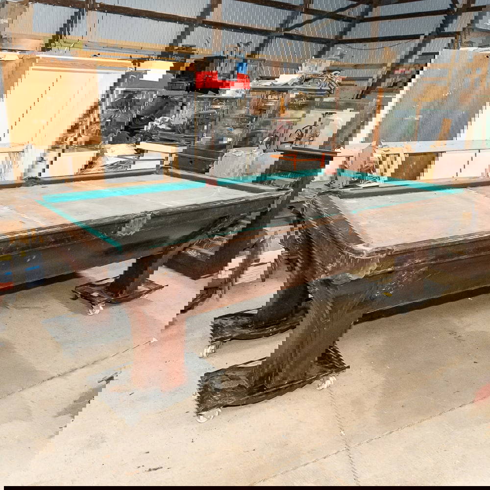 Ster-ling Wood Pool Billiard Table Auction