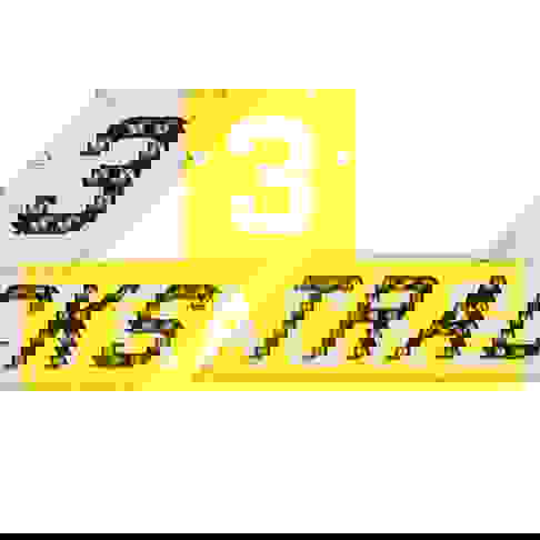 Antique Yellow Railroad 3 Tracks Sign W Cats Eyes Auction