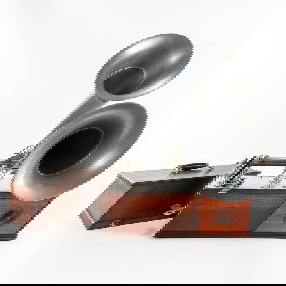 Polyphone Prototype Or Patent Model Cyl Phonograph Auction