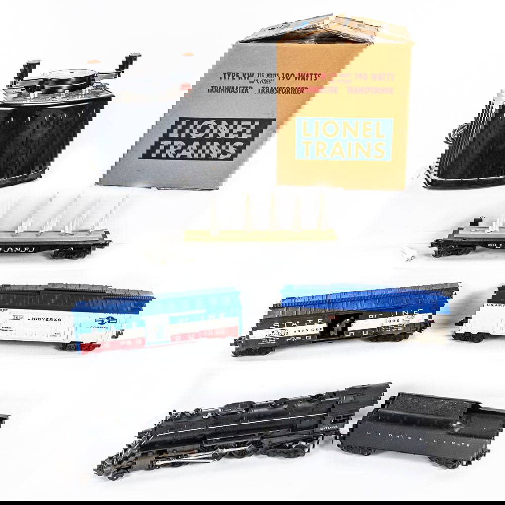 Lionel 2046 Engine W 2046w Tender Kw Transformer + Auction