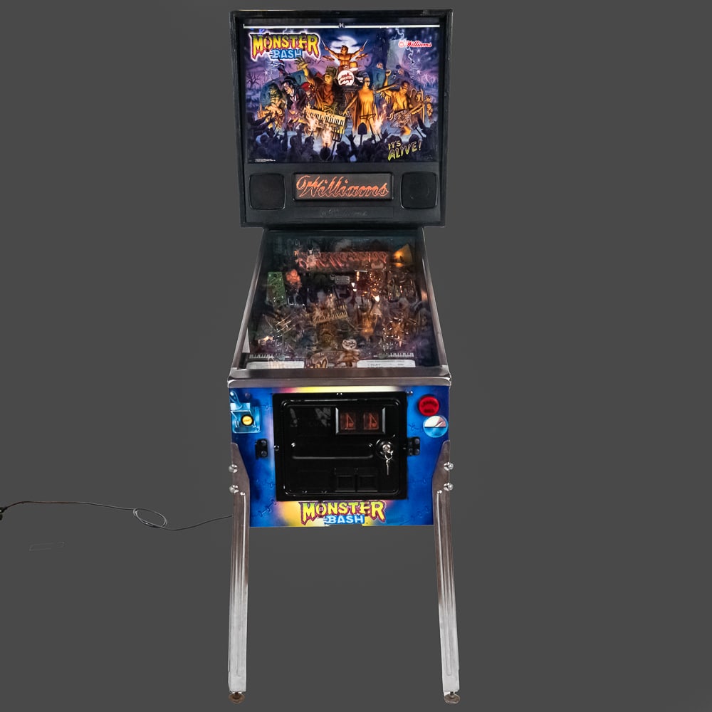 Williams "monster Bash" Pinball Machine Auction