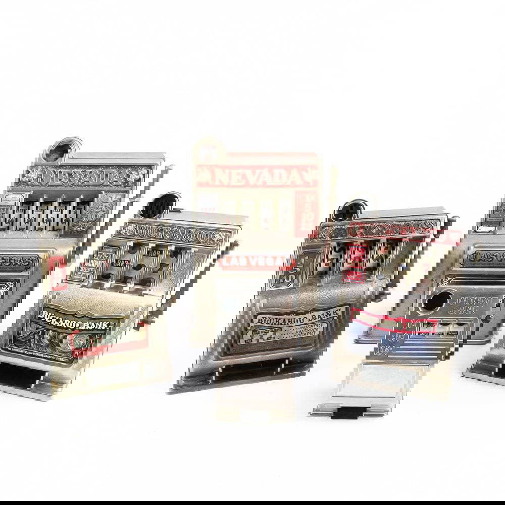 Lot Of 4: Misc. Slot Machine Banks Auction