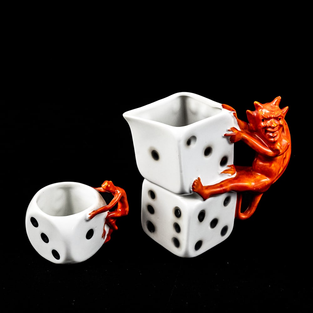 Royal Bayreuth Devil & Dice Demitasse Cup, Tea Cup - May 31, 2025 ...