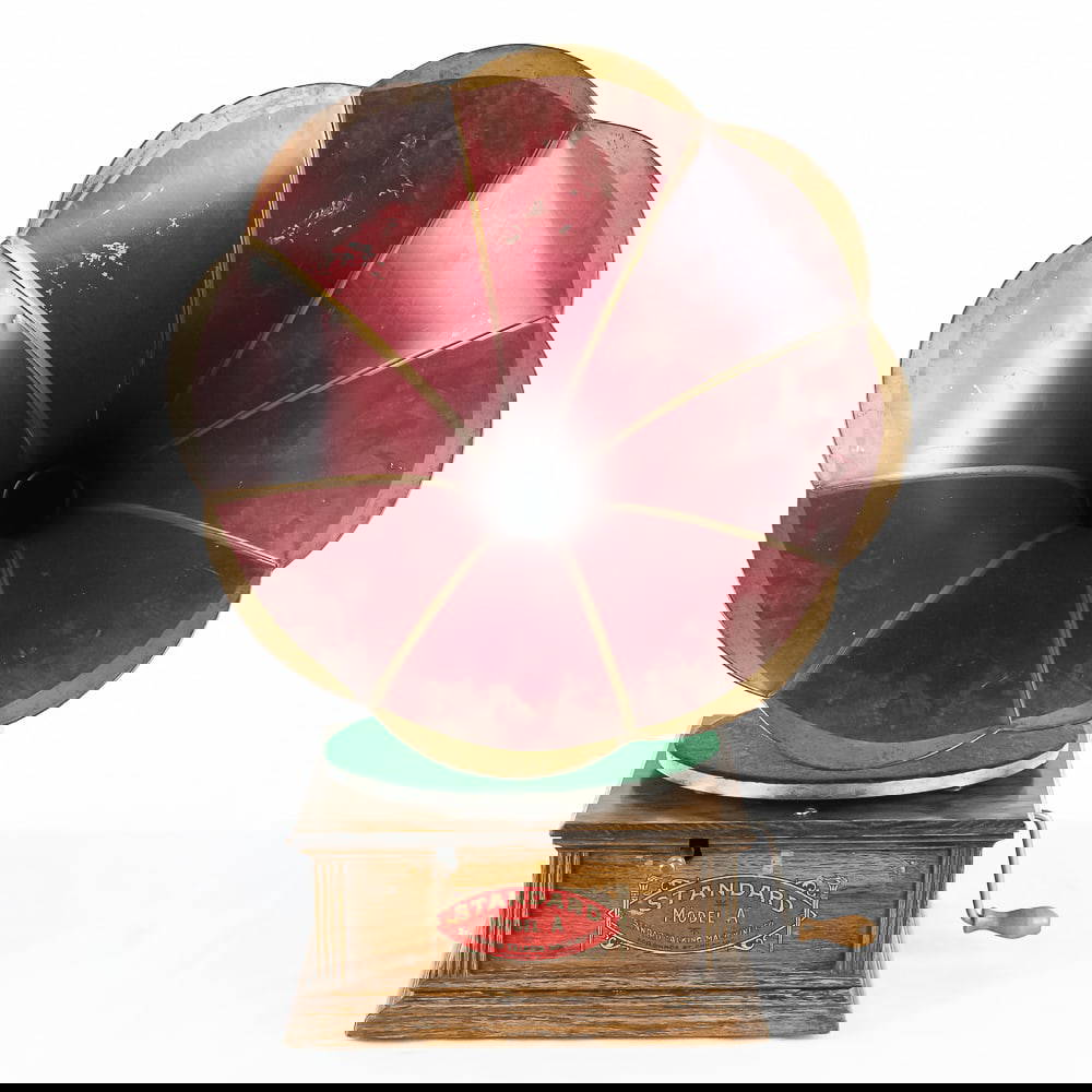 Standard Talking Machine Model A Disc Horn Phono Auction