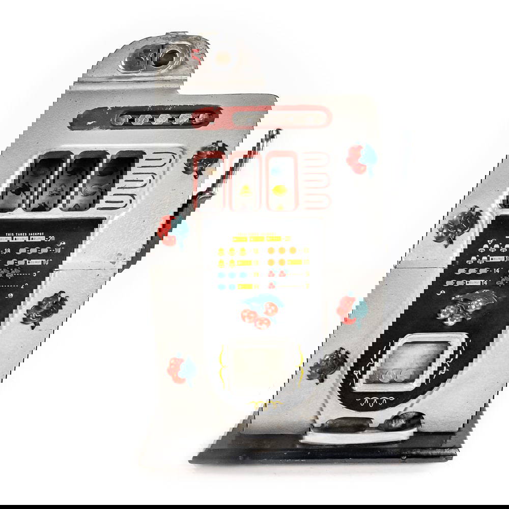 1940s Mills Black Cherry 5c Nickel Slot Machine Auction