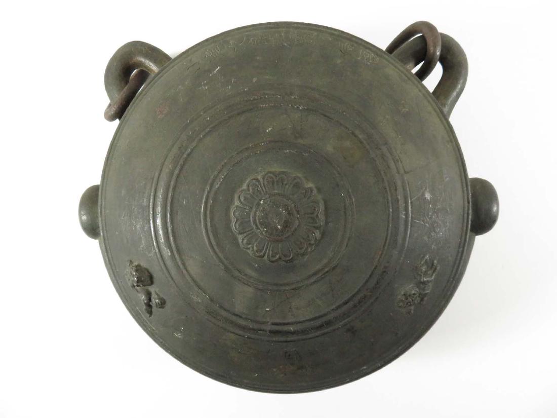 Japanese Bronze Waniguchi Temple Gong