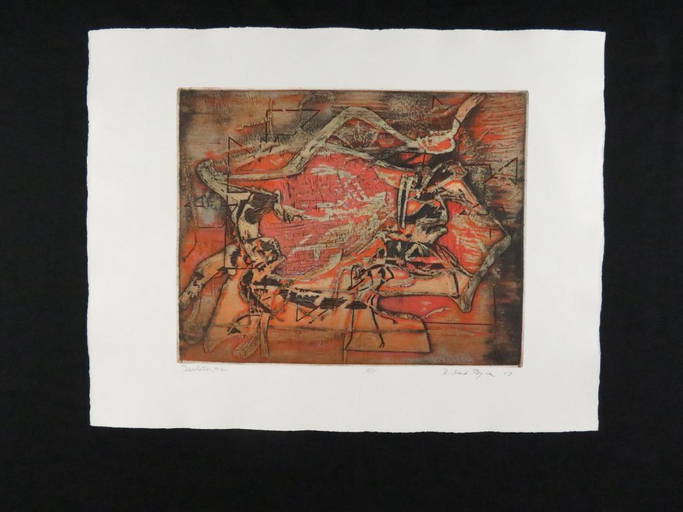 Richard Royce Modernist "desolation 2" 1967 8/30