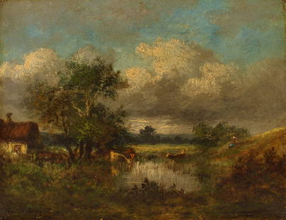 French Barbizon Landscape