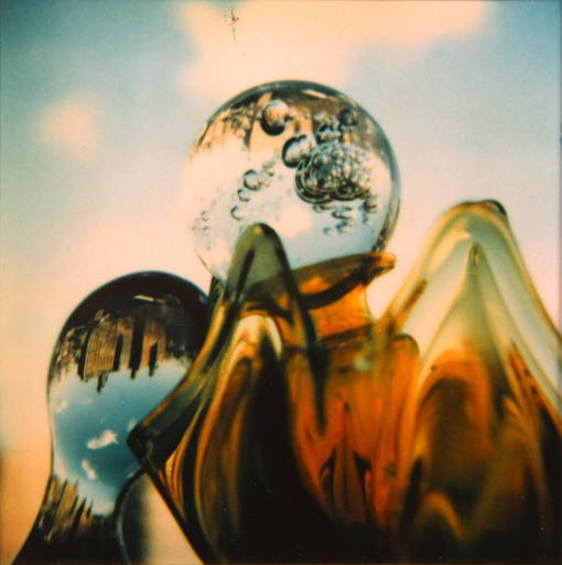 Andre Kertesz Polaroid Cityscape Glass Orbs Vintage Photograph 1970s ...