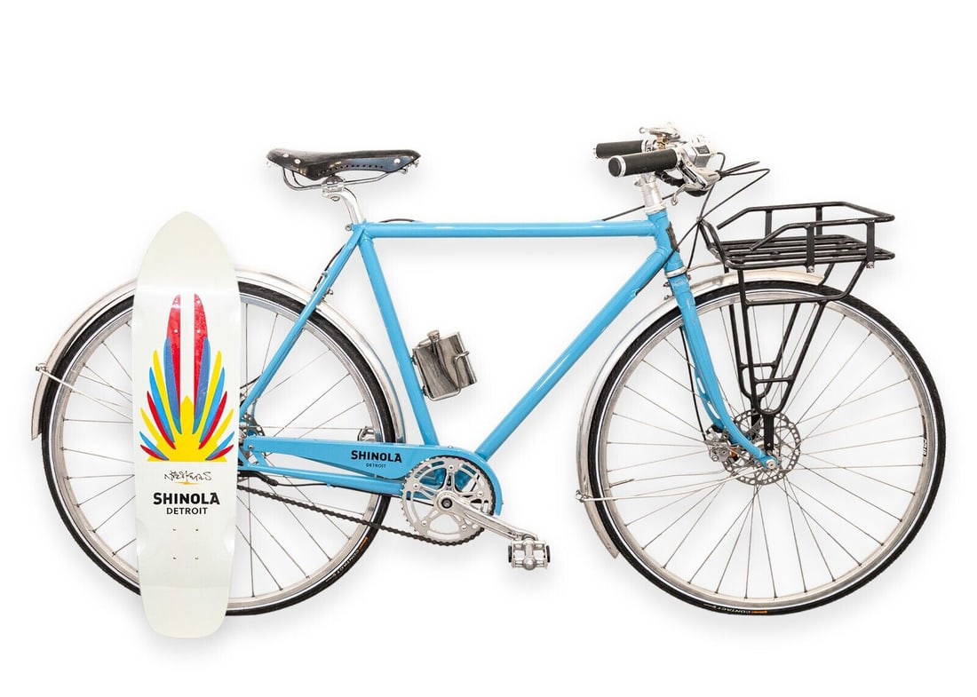 Shinola 1st Production Runwell Bicycle With Flask And Le Natas Kaupas ...