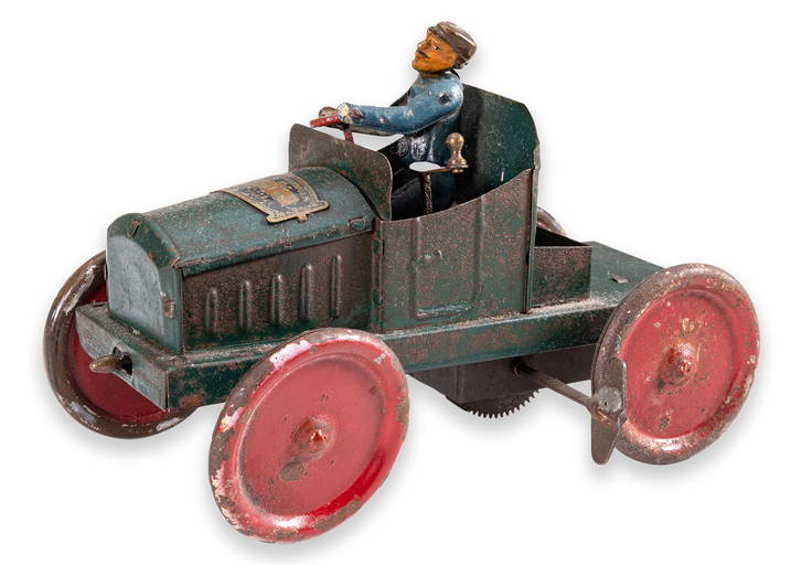 Fernand Martin Victor Bonnet & Co. Le Train Tortillard Windup Antique Tinplate Toy France 1920