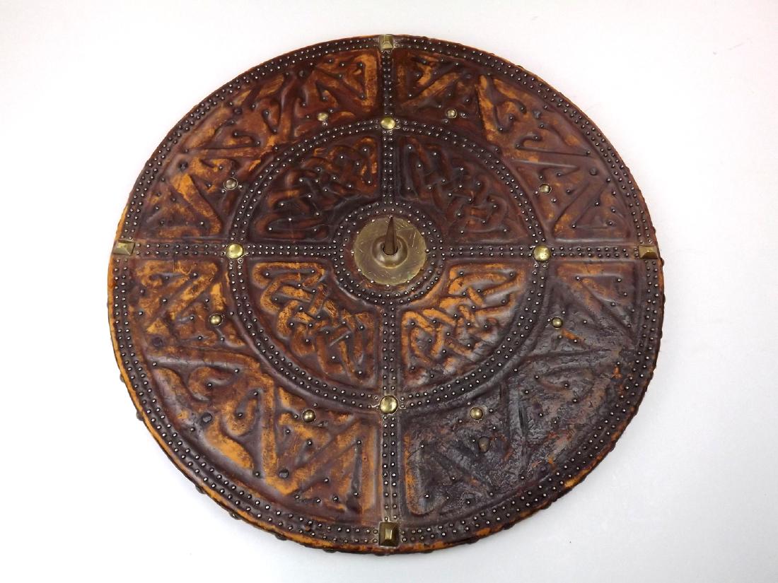 A Rare 18th C. Scottish "Targe" Shield (for a Broad