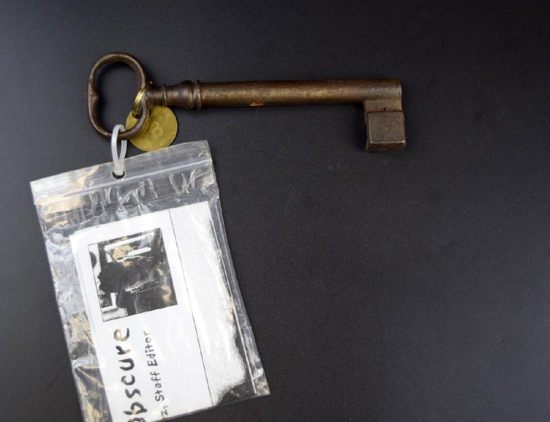 Rare 19th C. American Jailers Prison Guards Key Gun