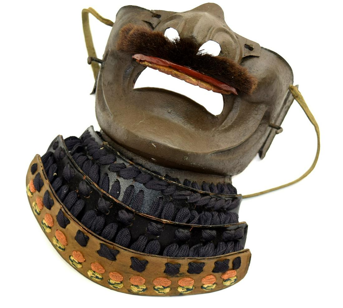 Japanese 17th-18th C. Samurai MENPO Face Mask. - Jan 25, 2020 | Sofe ...